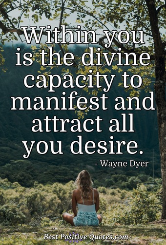 Whatever you believe about yourself on the inside is what you will ...