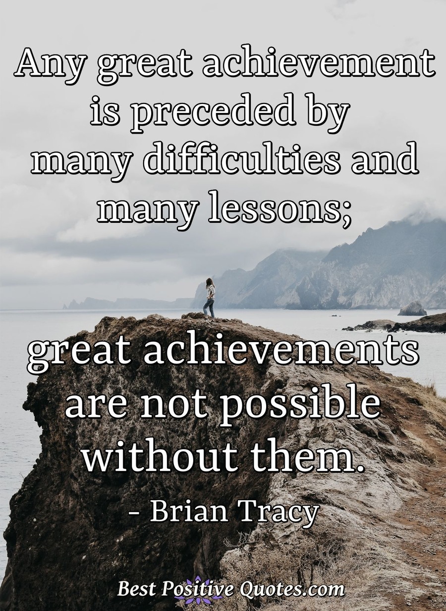 Achievement Quotes
