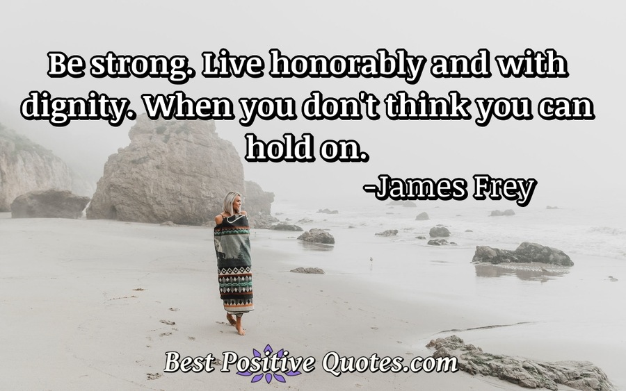 Human dignity is more precious than prestige. - Best Positive Quotes