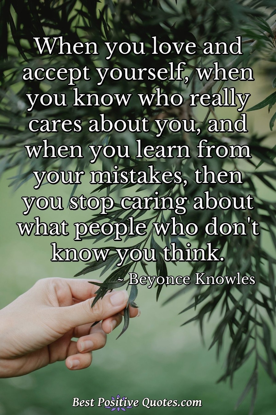 The moment you accept yourself, you grow. - Best Positive Quotes